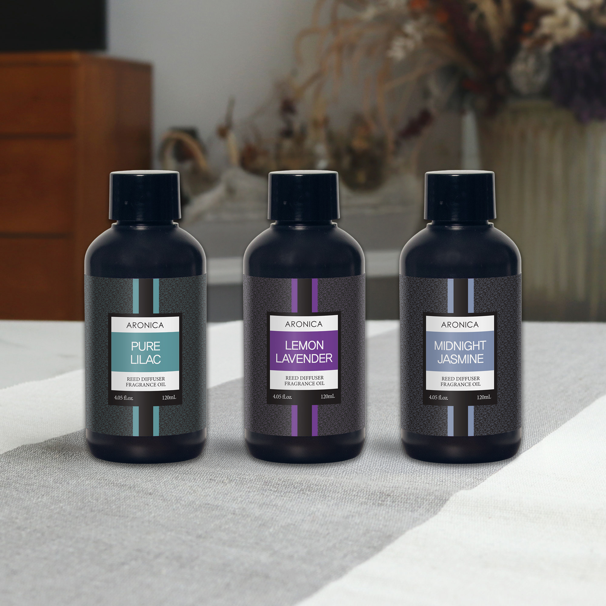 Aronica Pure Lilac Reed Diffuser Refill - 120ml - Aronica Diffuser